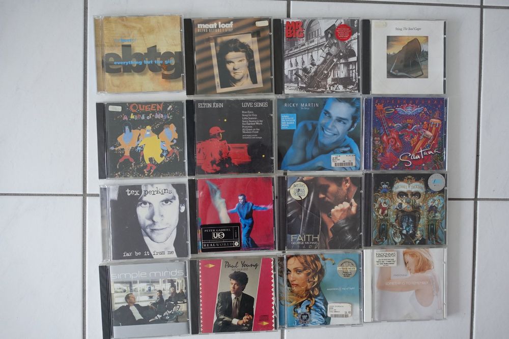 Lot 48 Stk CDs Pop-Rock bekannte Musik | Kaufen auf Ricardo