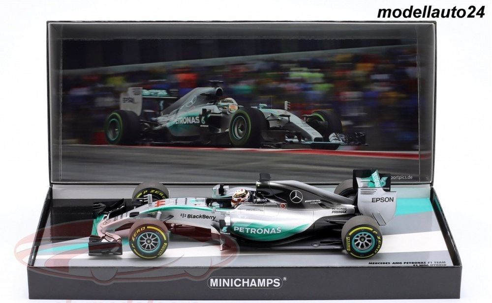 Mercedes W06 Hybrid F1 Winner GP USA 2015 Hamilton / MC 1:18 (Neu und ...