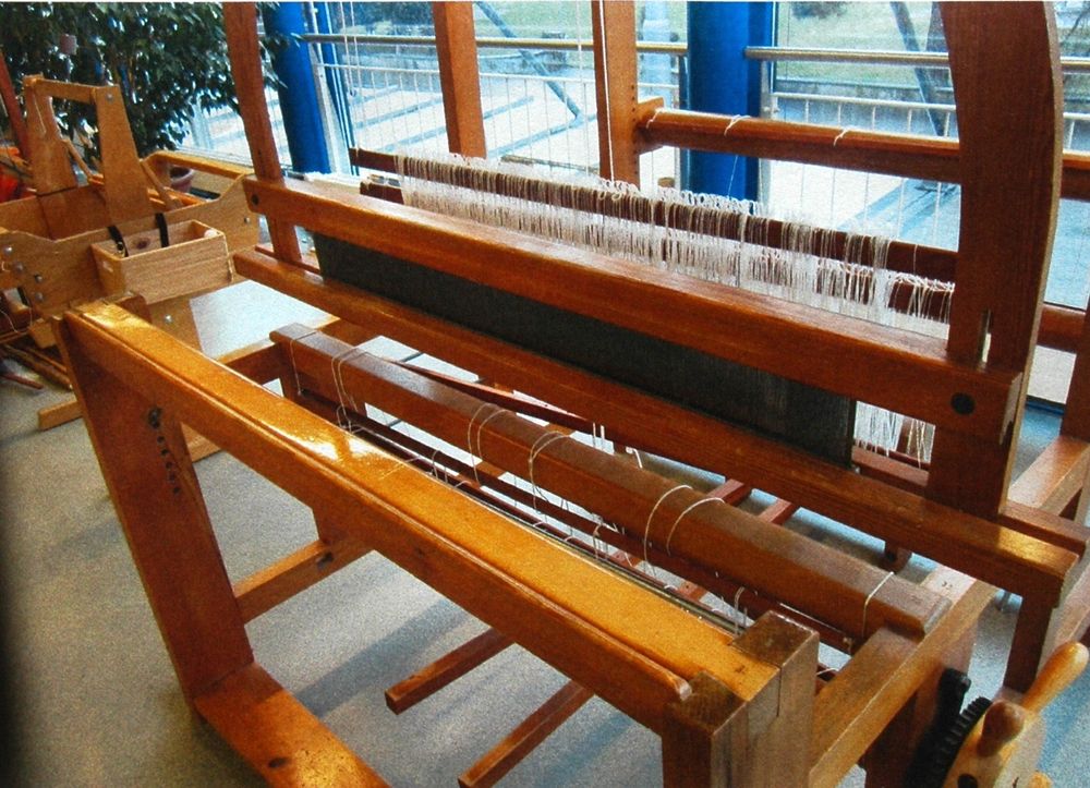 Grosser Webstuhl 8 Tritte (?), Anders & Lervad, Dänemark (Gebraucht) in ...