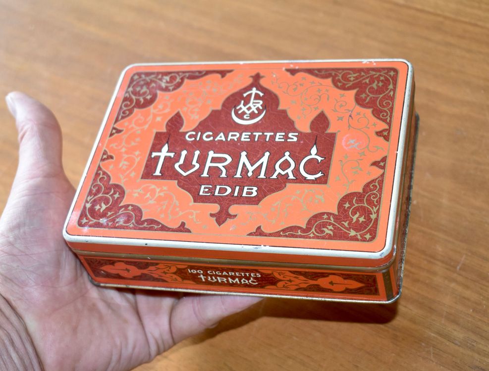 VINTAGE BLECHDOSE Turmac EDIB | Kaufen auf Ricardo