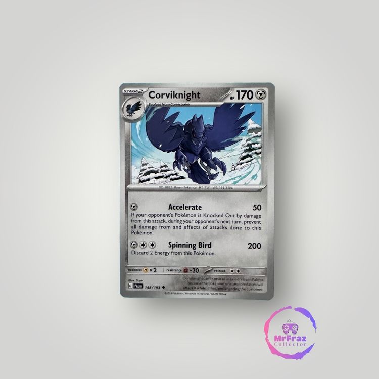 Pokémon Corviknight #148 / 2023 Paldea Evolved (PALen) (Neu (gemäss ...