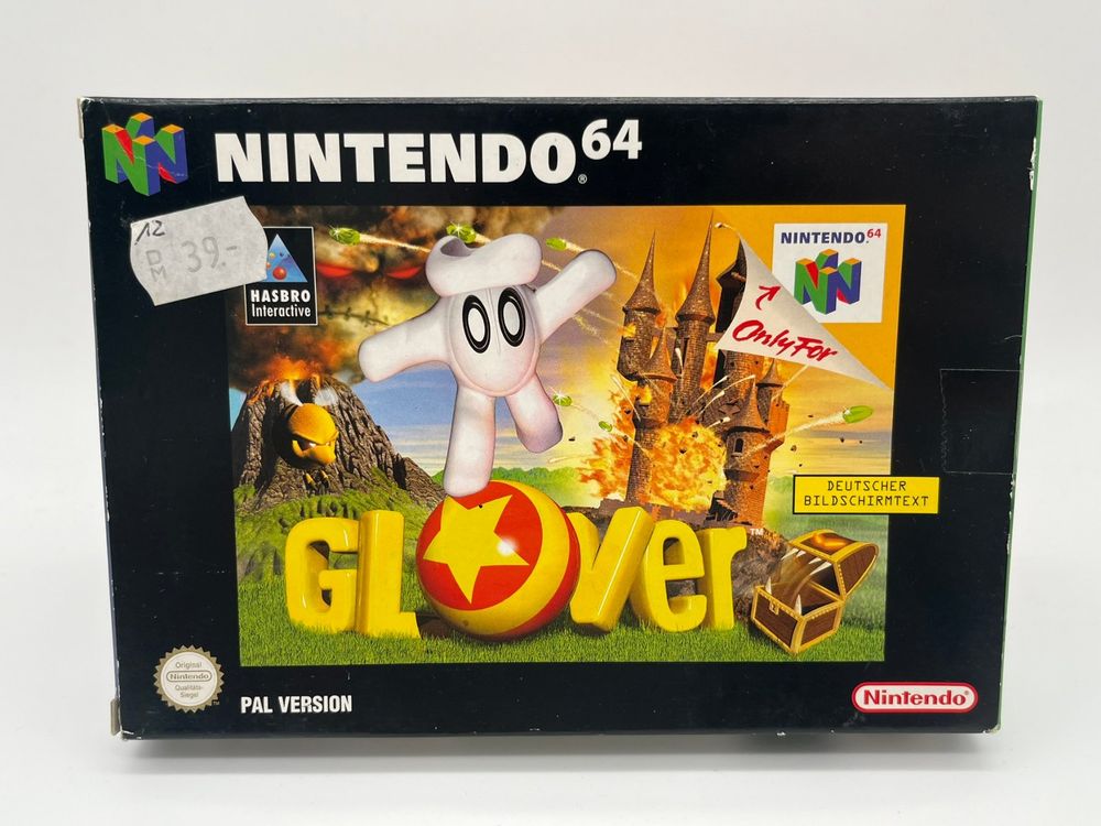 Glover OVP Nintendo 64 N64 | Kaufen auf Ricardo