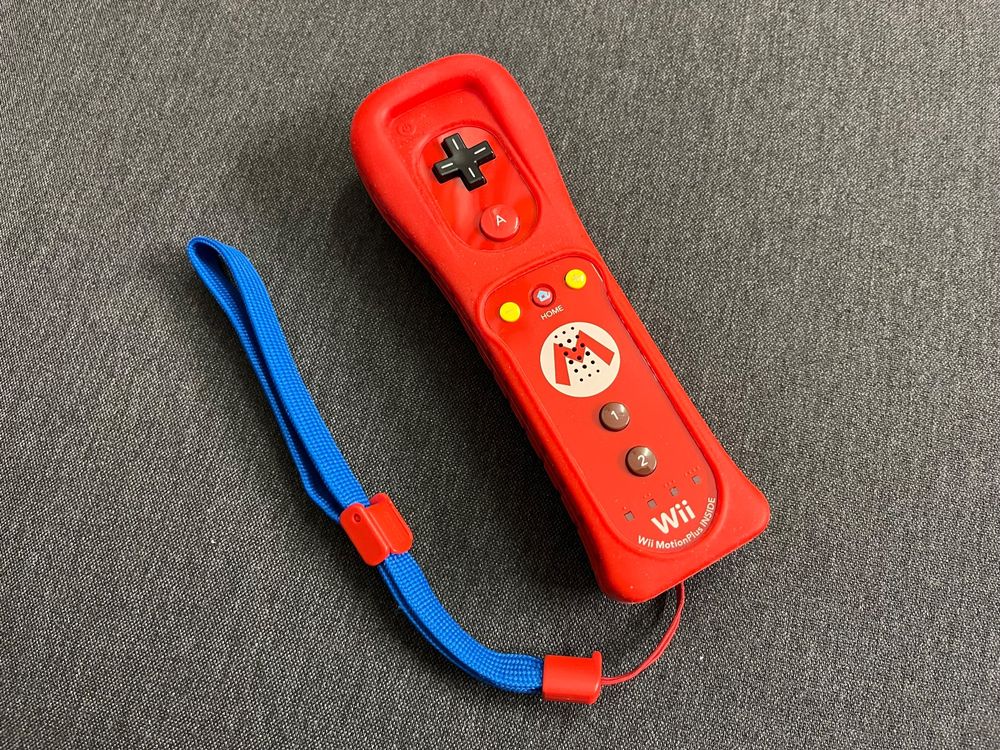 Super Mario Edition Wii Remote Controller MotionPlus Inside (Gebraucht ...