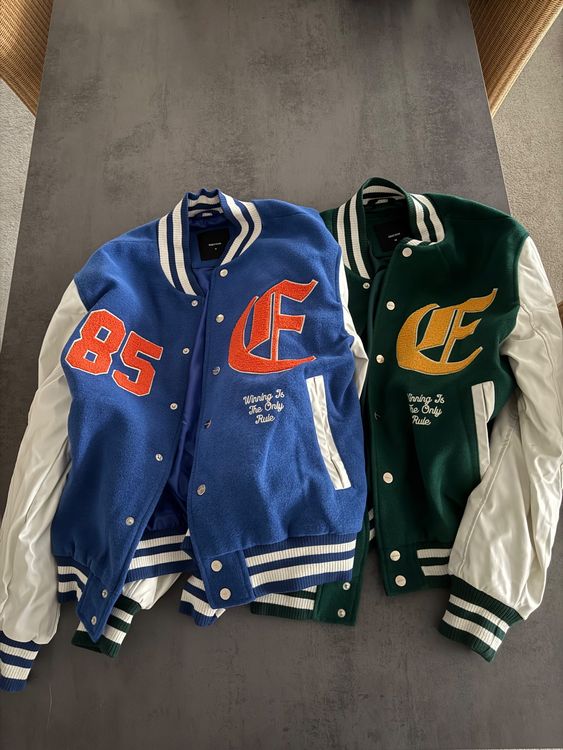 Blaue und Grüne College Jacke von Eightyfive Clothing (Neu (gemäss Beschreibung)) in Hettlingen ...