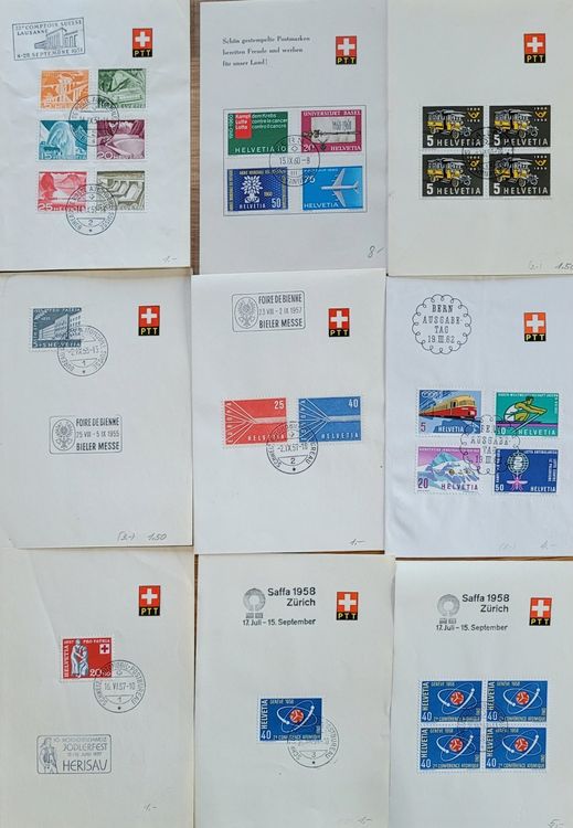 Los Mit PTT Blatt Biel Lausanne (Gebraucht) in Biel/Bienne für CHF 5 – mit Lieferung auf Ricardo ...