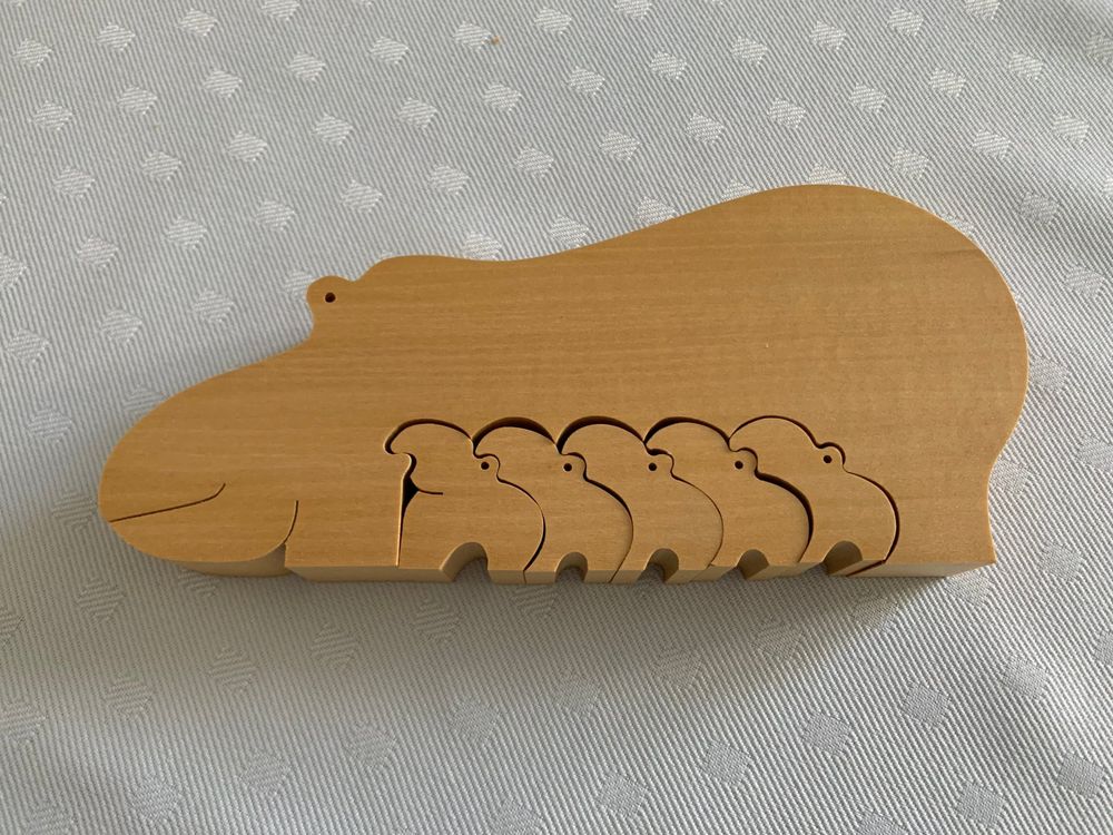 NAEF NILPFERDFAMILIE HOLZPUZZLE (Neu (gemäss Beschreibung)) in Embrach ...