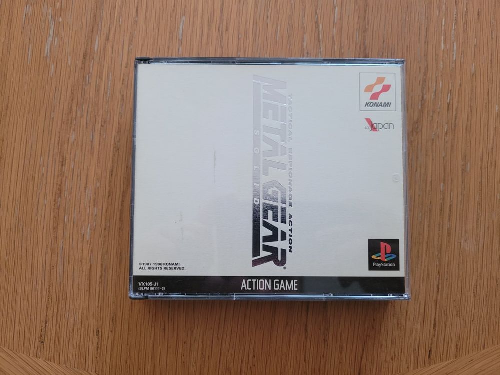 Playstation 1 Metal Gear Solid 1 PSX japanese game | Kaufen auf Ricardo