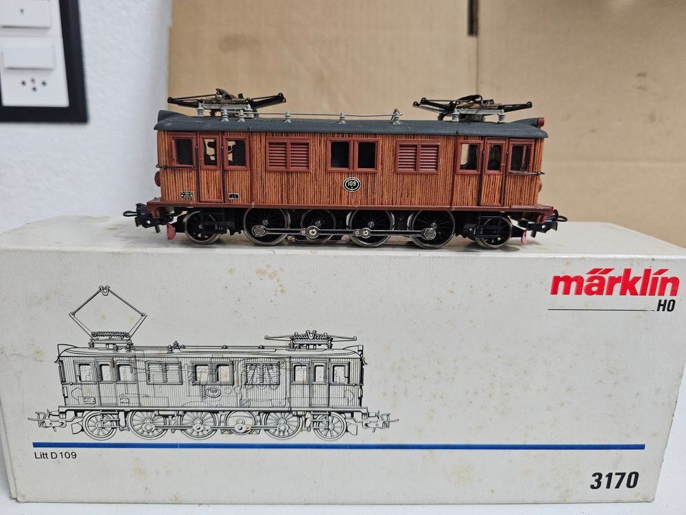Märklin 3170 lok Litt D 109 SJ DIGITAL dès 1.-fr (Gebraucht) in ...