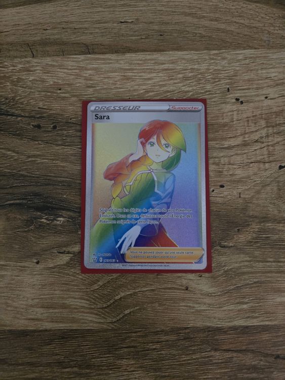Carte Pokémon Sara Full Art 173/163 FR (Gebraucht) in Petit-Lancy für ...