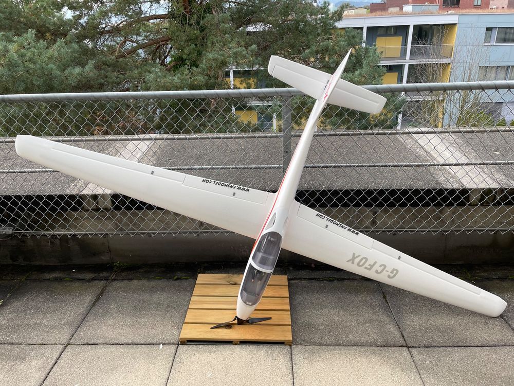 RC-Elektrosegler FMS Fox Glider SPW 2320 V2 (Neu (gemäss Beschreibung ...