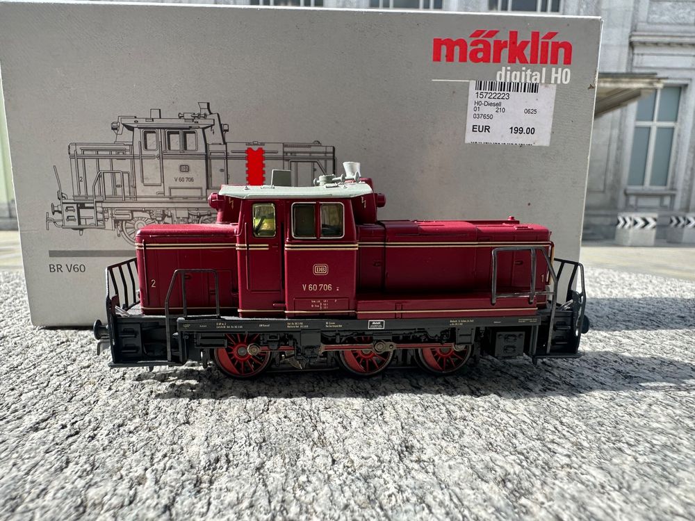 Märklin 37650 Diesellok BR V60 DB H0 WS TELEX | Kaufen auf Ricardo