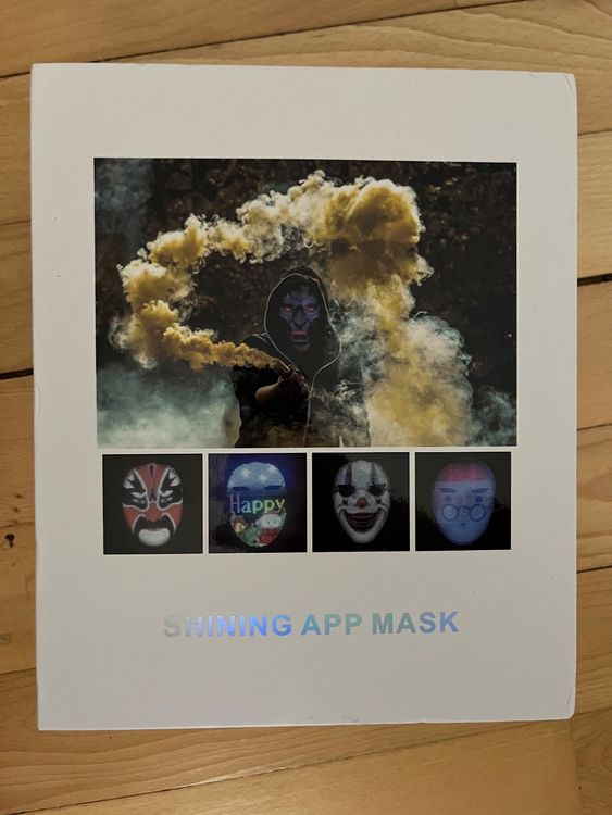 LED Shining Mask (Halloween/Party Mask) (Neu (gemäss Beschreibung)) in ...