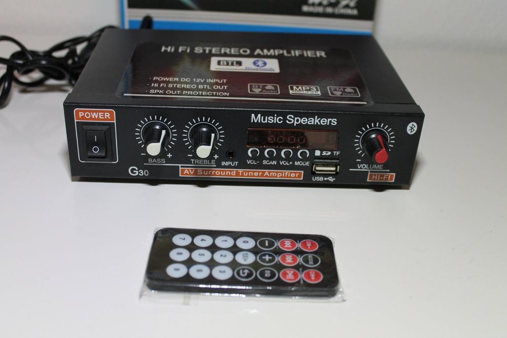 Smart Digital Power Amplifier 800w Eingebauter Bluetooth/USB (Neu und ...