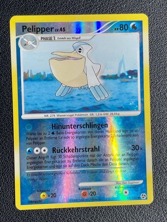 Pelipper 48/106 Reverse Holo Pokémon Great Encounters | Kaufen auf Ricardo
