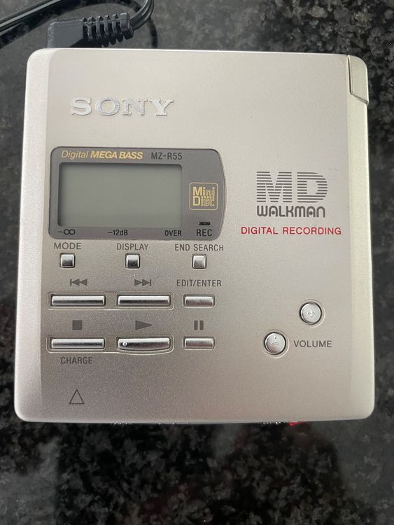 Sony Minidisc Recorder und Player MZ-R55 (Gebraucht) in Luterbach für ...
