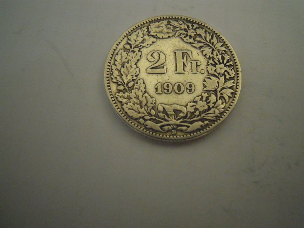 2 Fr. 1909 (Gebraucht) in Kriegstetten für CHF 5.6 – mit Lieferung auf Ricardo kaufen