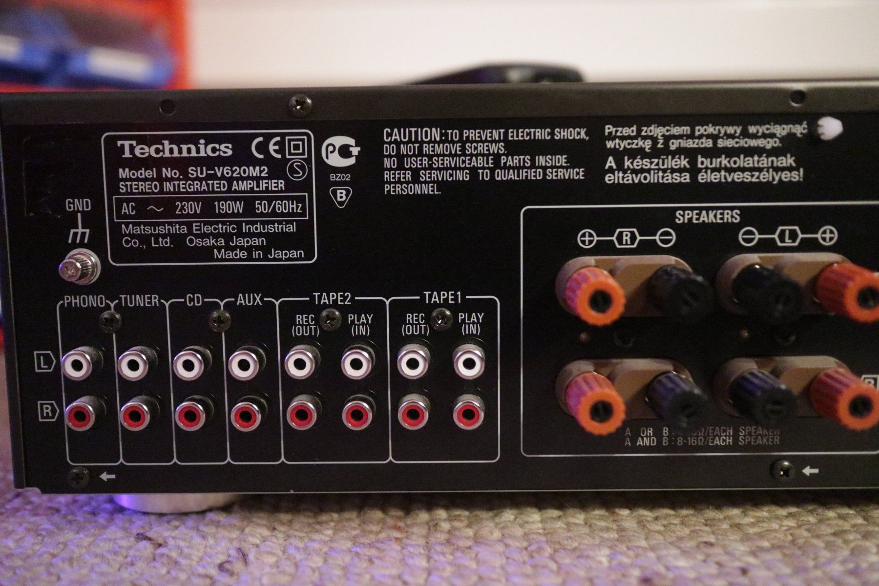 Ampli Technics V620 MK2 (D'occasion) à Vaulion pour CHF 50 – avec ...