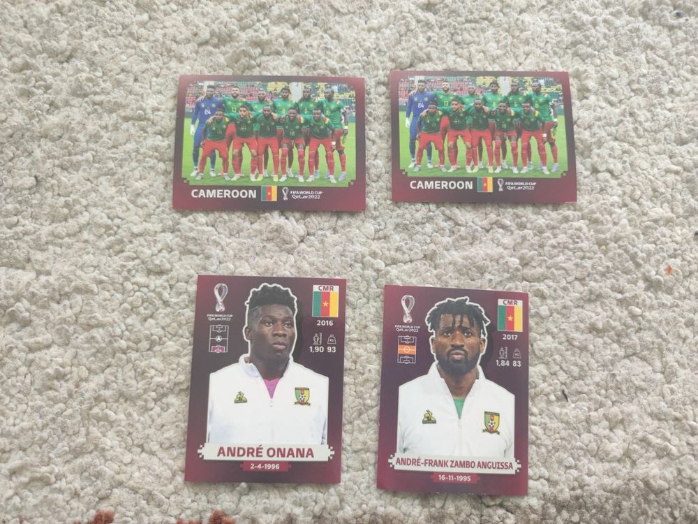 Cameroon Panini Stickers Quatar 2022 | Kaufen auf Ricardo