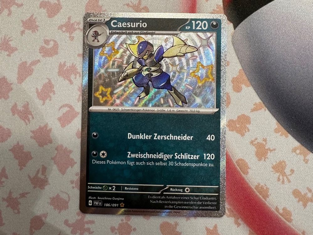 Caesurio PAF 186/091 DE Pokemon Paldeas Schicksale (Neu (gemäss ...