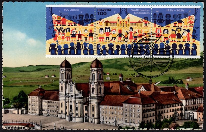 Maximumkarte Welttheater Einsiedeln - Vintage (Neu (gemäss Beschreibung)) in Dottikon für CHF 4. ...