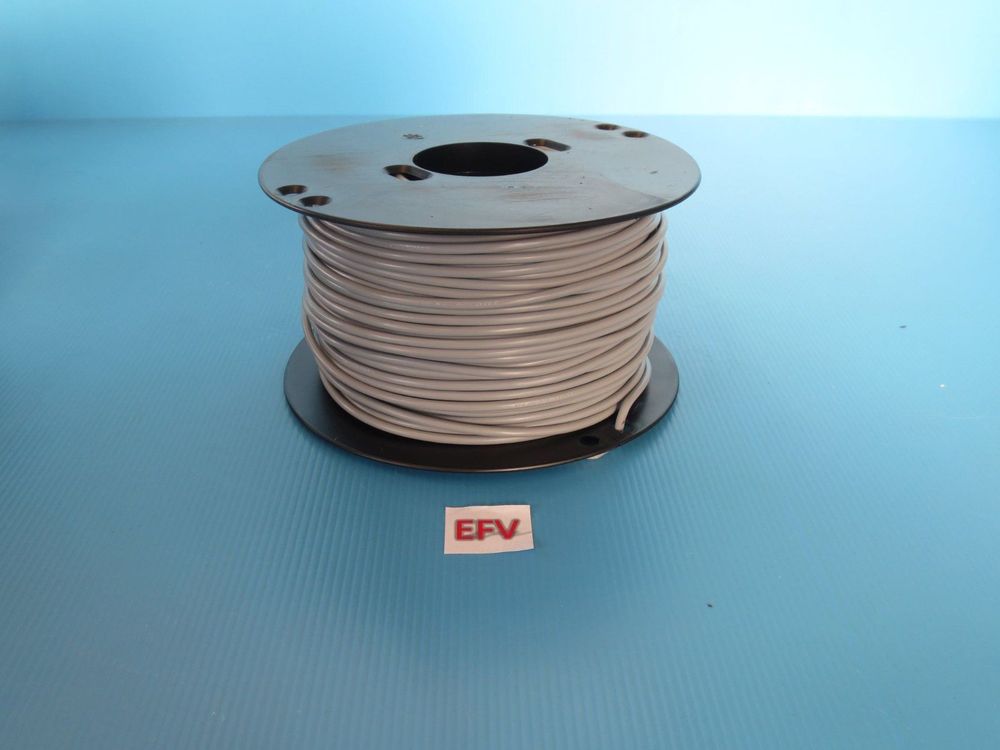 15 Meter T-Litze 1,5mm2 grau Meterware (Neu und originalverpackt) in ...