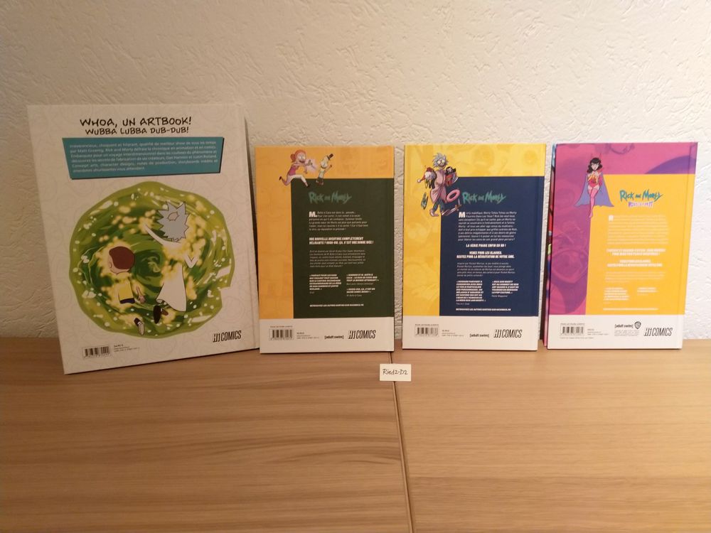 Lot BD Rick and Morty Artbook + 3 BD. NEUFS (Neuf (Voir description)) à ...