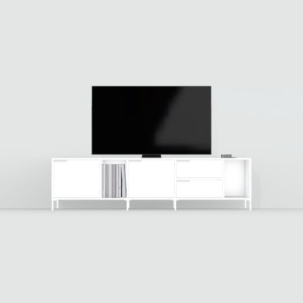 White TV Board (Gebraucht) in Unterägeri für CHF 56 – nur Abholung auf ...