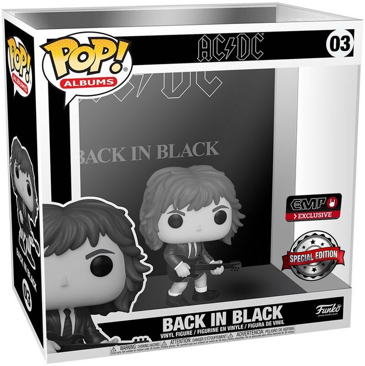 FUNKO POP! 03 AC/DC Back in Black NEU OVP (Neu und originalverpackt) in ...