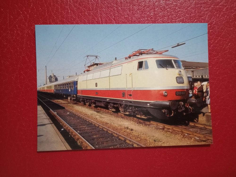 AK Bahn DB Elektrische Schnellzug Lokomotive E 03 002 (Gebraucht) in ...