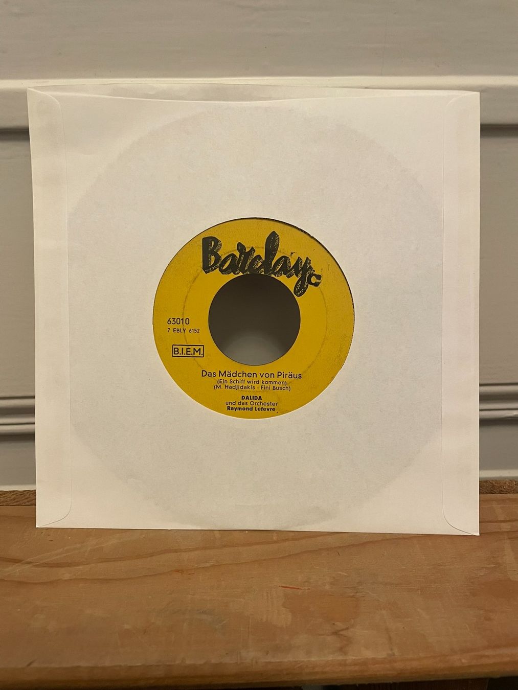 Rar! CH Dalida Das Mädchen Von Piräus Estramadore 1960 VG+ (Gebraucht ...