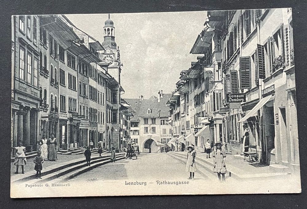 Lenzburg Rathausgasse belebt (Gebraucht) in Horw für CHF 24 – mit Lieferung auf Ricardo kaufen