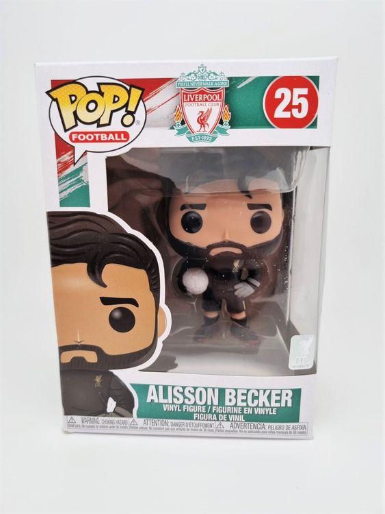 Funko POP Fussball Alisson Becker 25 Figur (Gebraucht) in Liestal für ...