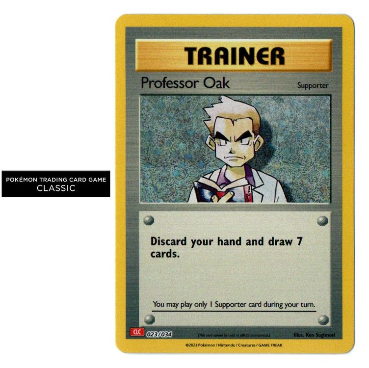 TCG Classic Collection Professor Oak 023/034 EN | Kaufen auf Ricardo