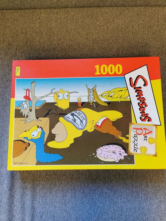 Simpsons 1000er Puzzle, Art Puzzle, Sammler Edition | Kaufen auf Ricardo