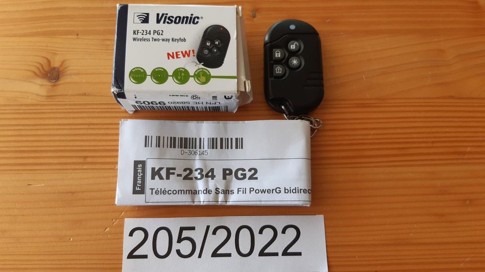 PowerG Funk-Handsender Visonic KF-234 Wireles (Neu (gemäss Beschreibung)) in Büren SO für CHF 5 ...