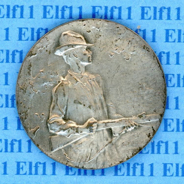 CHm___0.00 1904 Eidg.Schützenfest St. Gallen vz-unz Medaille (Neu (gemäss Beschreibung)) in ...