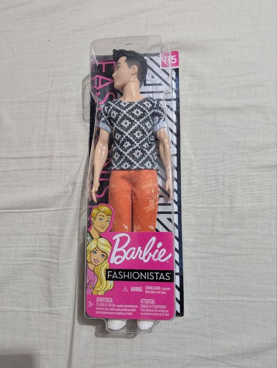 Barbie Fashionistas Ken #115 (Nuovo e nell'imballaggio originale) a ...
