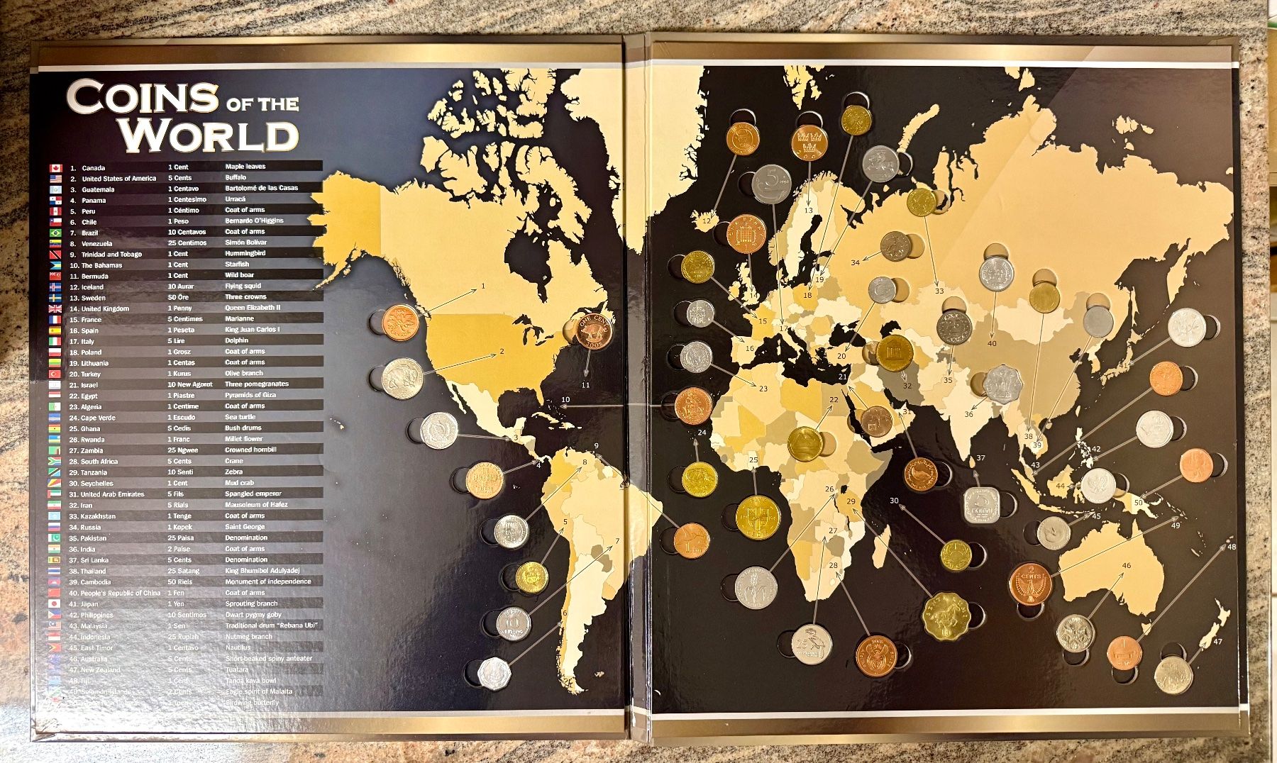 Coins of the World, Grosser Sammelfolder, Top Zustand! (Gebraucht) in ...