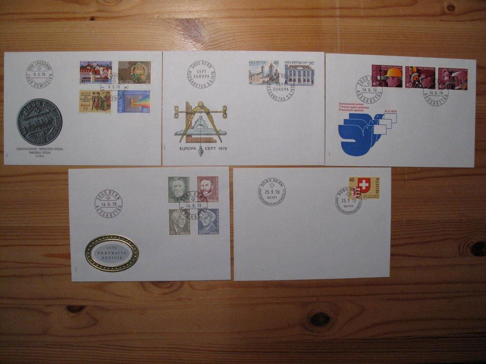 Schweiz FDC 1978 (Gebraucht) in Wil SG für CHF 1.5 – mit Lieferung auf Ricardo kaufen