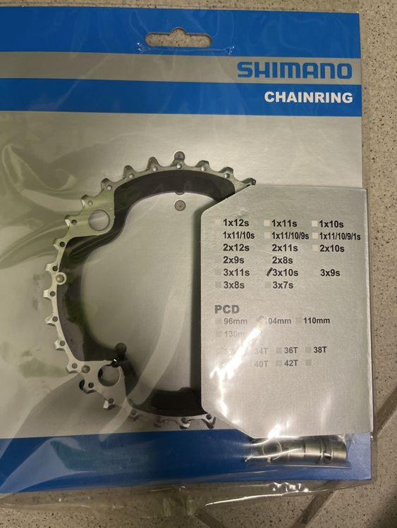 Shimano Kettenblatt 32T 104mm 10-fach, Neu & OVP | Kaufen auf Ricardo