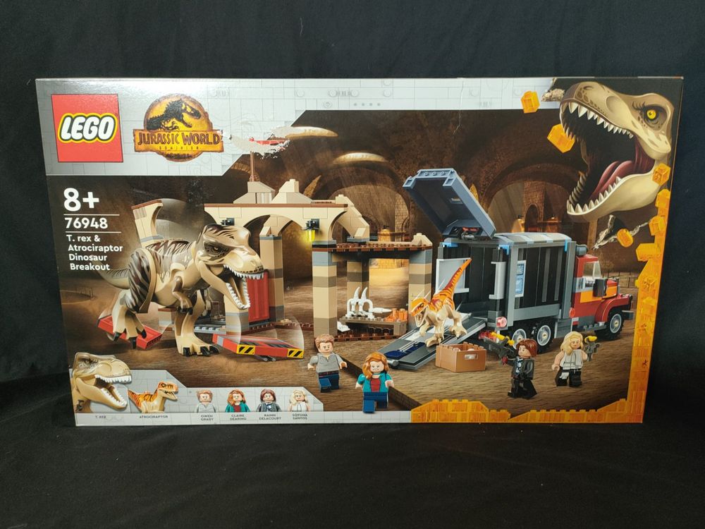 Lego Jurassic World T-Rex Atrociraptor 76948 Dinosaur | Kaufen auf Ricardo