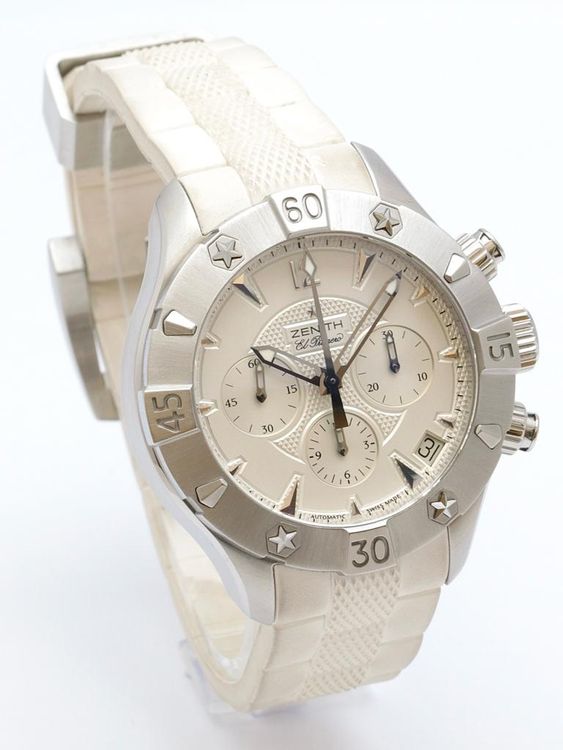 Zenith 16.0506.4000 Defy Classic Lady's Chrono Date Stahl 38 (Gebraucht ...