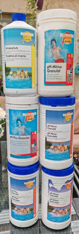 Poolpflege Set Summer Fun, pH-Plus/Minus, Winter 💦 (Neu (gemäss ...