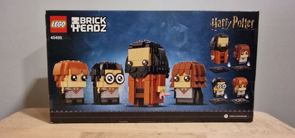 Lego Harry Potter Brickheadz 40495 Hermione Ron Hagrid (Neu und ...