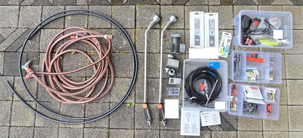 Verschiedenes Gardena ® Bewässerung Material und Micro-Drip (Gebraucht ...