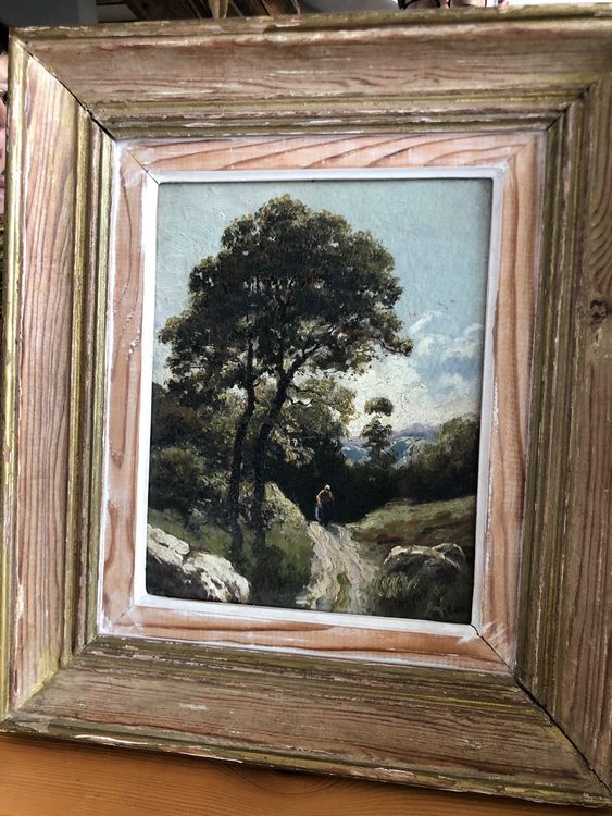 Antikes Gemälde - signiert - Alexandre Lefort (Gebraucht) in Arlesheim ...