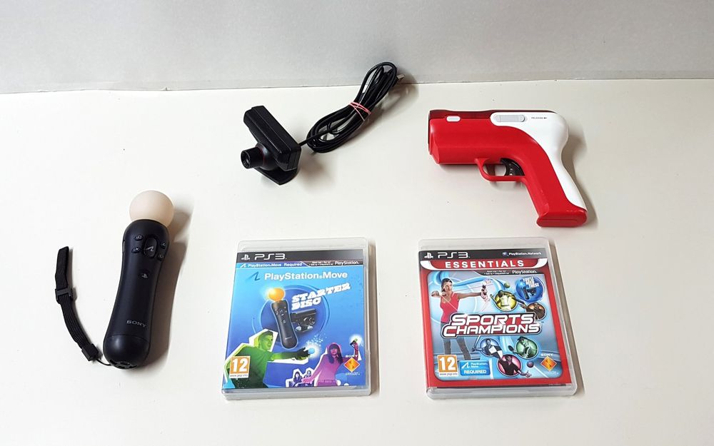 Move-Set Kamera, Controller, Pistole, Spiele für PS3 | Kaufen auf Ricardo
