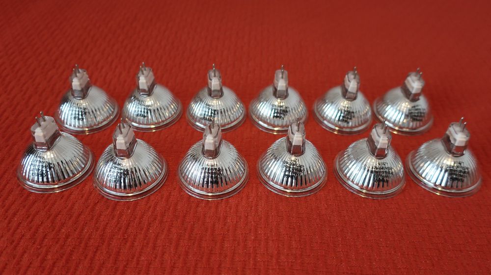 OSRAM 12x Halogenlampe 41871 12V GU5.3 Sockel 50W 36° 675Lm | Kaufen ...