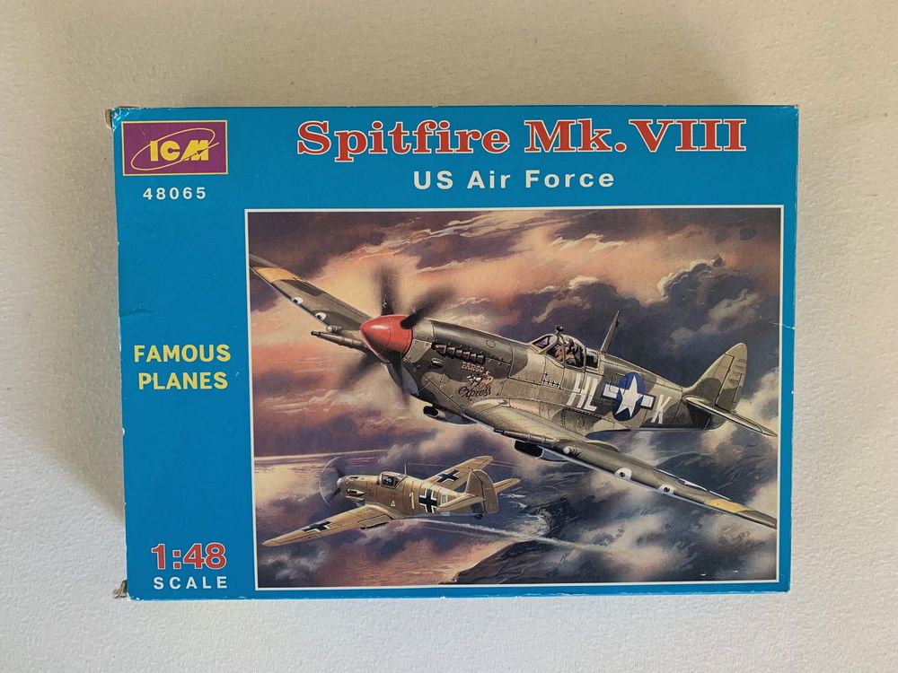 ICM 1/48 Spitfire Mk.VIII US Air Force #48065 | Kaufen auf Ricardo