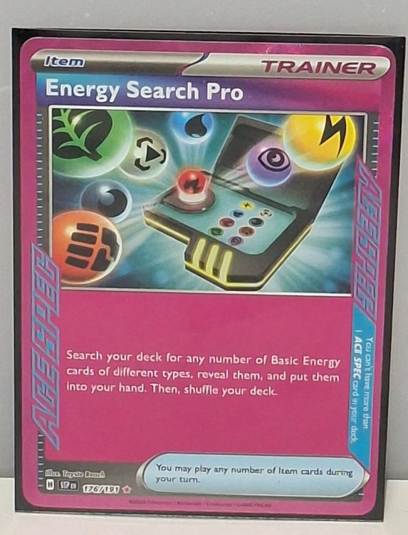 Pokemon Energy Search Pro 176/191-Surging Sparks (Neu (gemäss ...